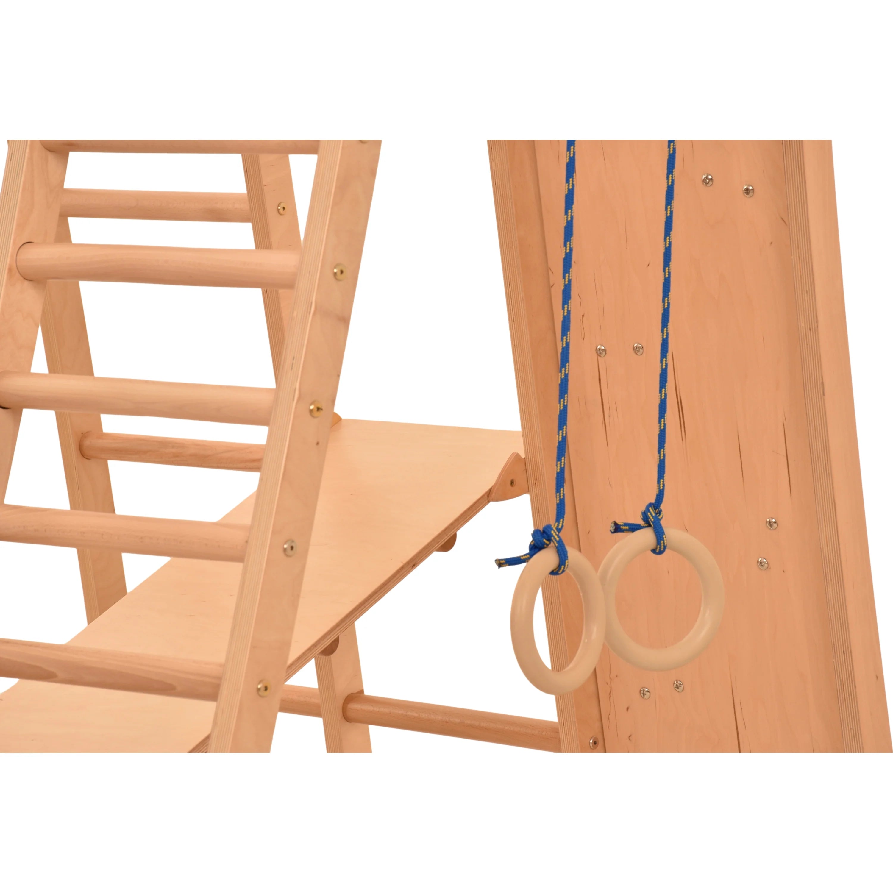 RINAGYM - Klettergerüst mit Kletterwand Lorenz – LanaLu Boys and Girls